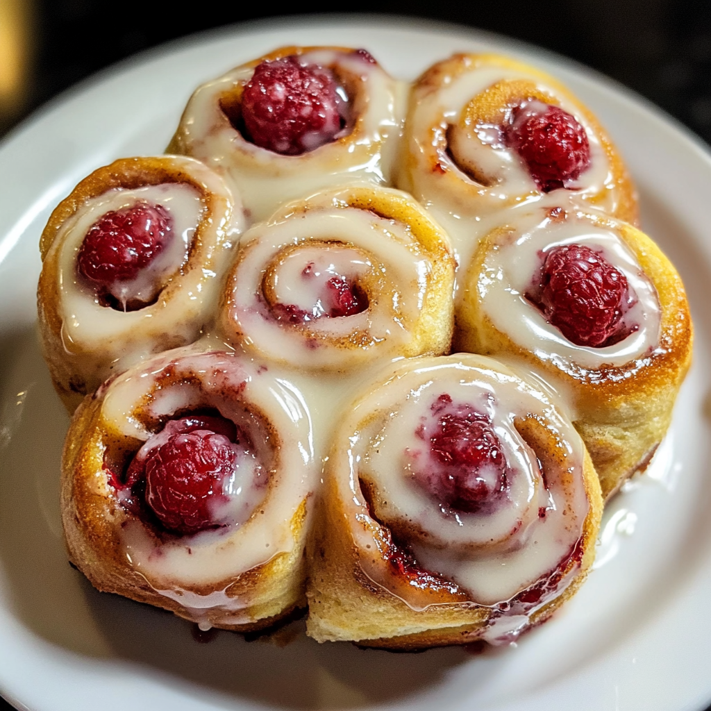 Raspberry Cinnamon Rolls – thenorthbites